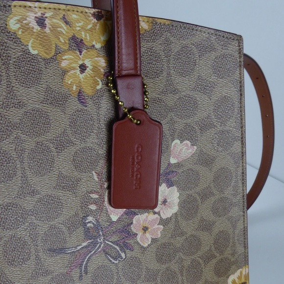 Coach | Bags | Coach Charlie Prairie Signature C Floral Carryall | Poshmark